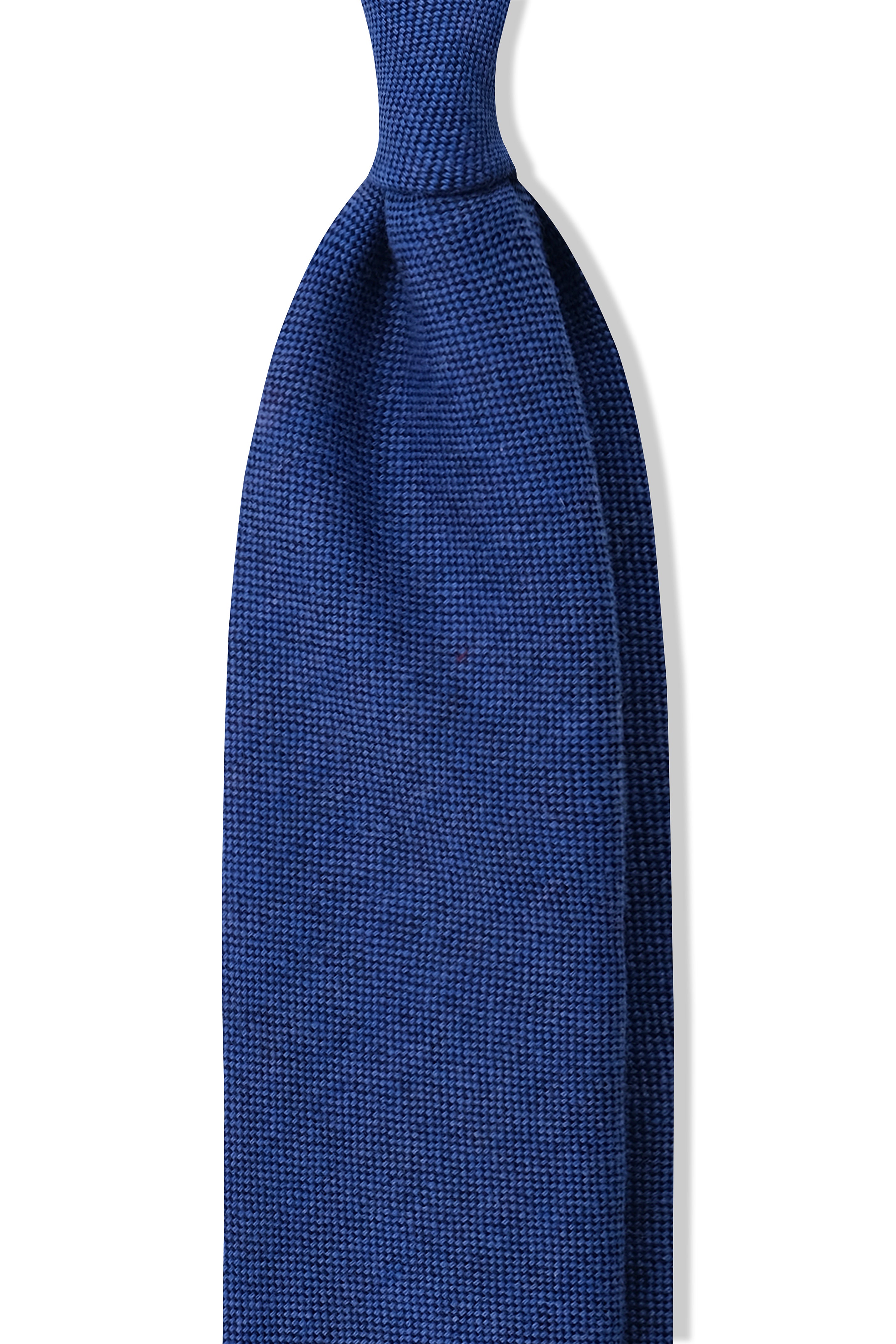 3-FOLD UNLINED Cashmere Tie - Indigo Blue– Brunati Como®