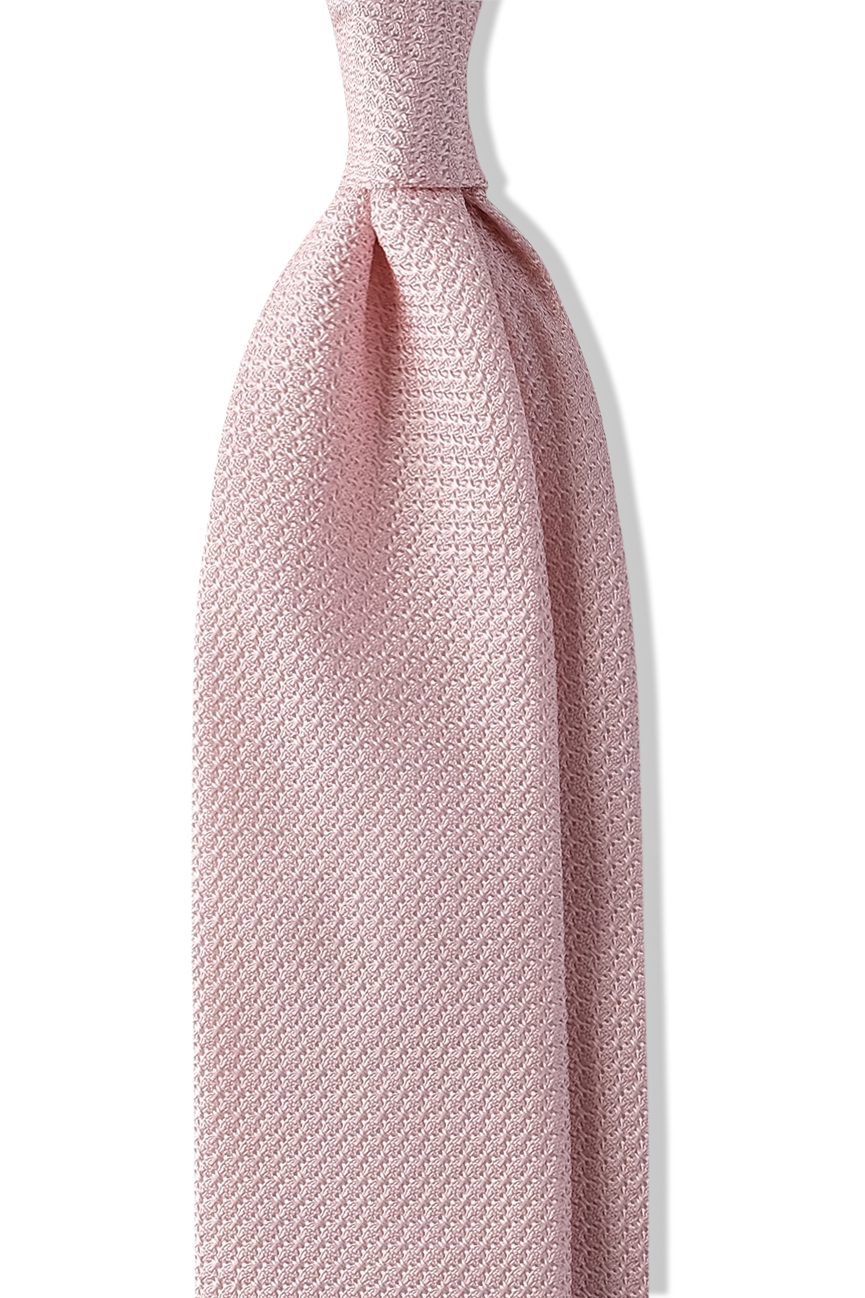 Handrolled Plain Silk Grenadine Garza Grossa - Pink | Brunati Como®